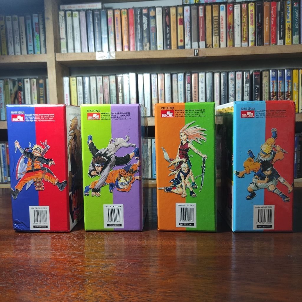 Jual Komik Naruto Box Set Volume 1- 40 Masashi Kishimoto | Shopee Indonesia