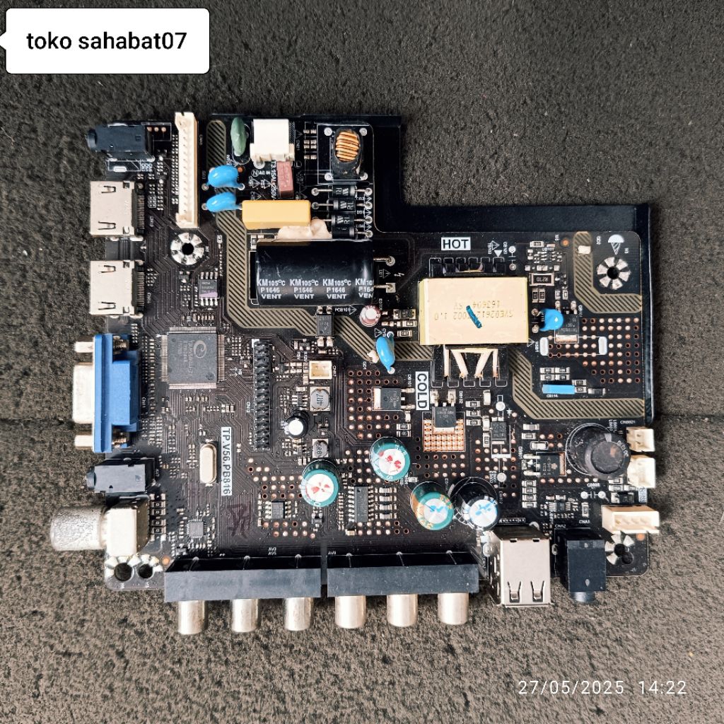 Jual Mb mobo module mainboard tv AKARI LE-29P57ID LE 29P57ID original ...