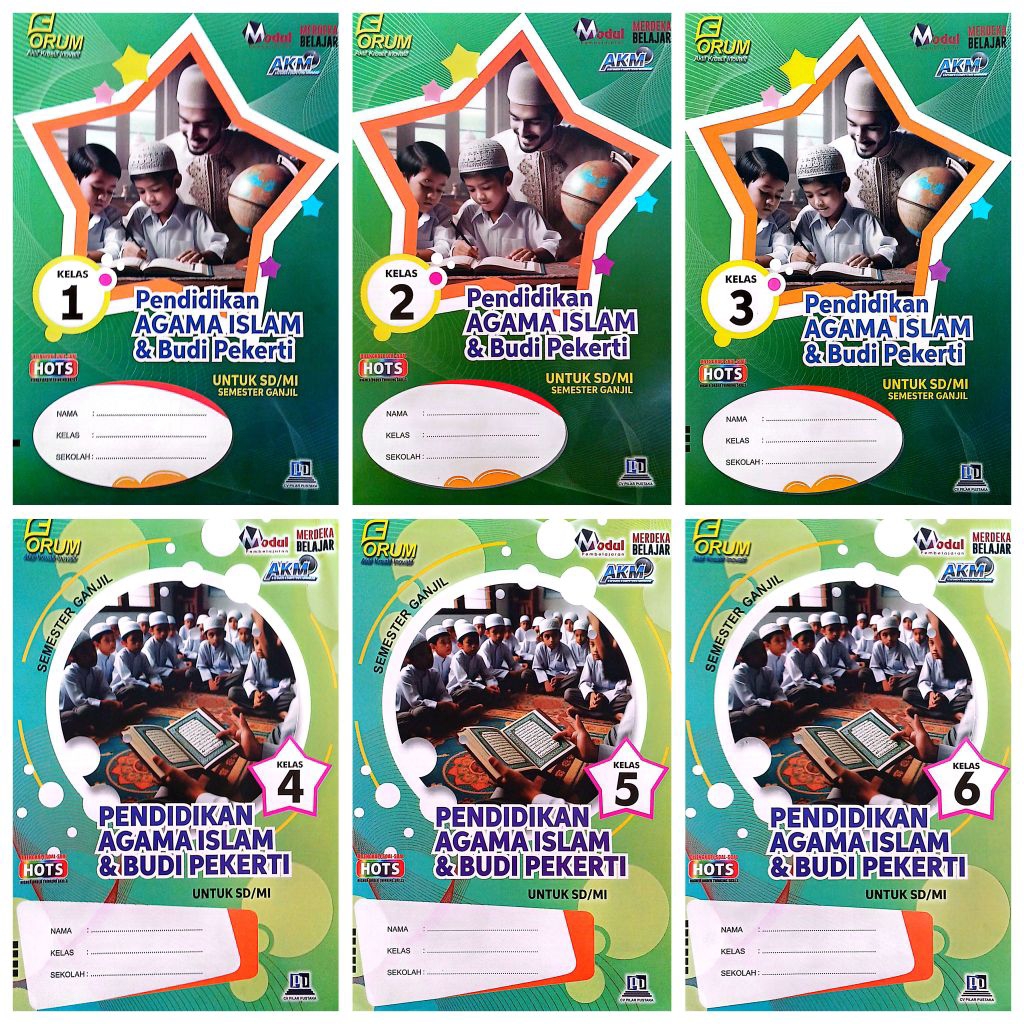 Jual LKS SD MI PENDIDIKAN AGAM ISLAM DAN BUDI PEKERTI KELAS 1 2 3 4 5 6 SEMESTER 1 GANJIL TA ...
