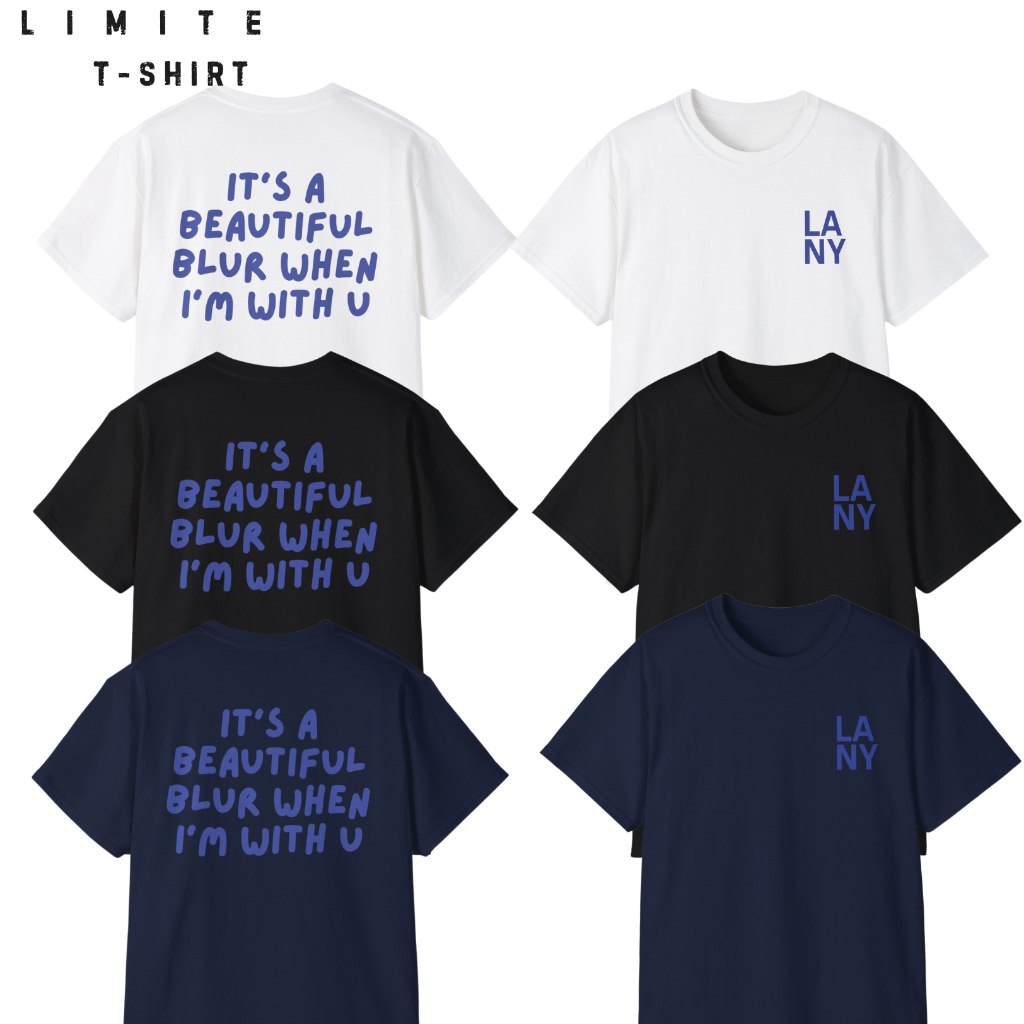 Jual Kaos lany It's A beautiful blurTshirt Cotton Combed24s Unisex Adem ...