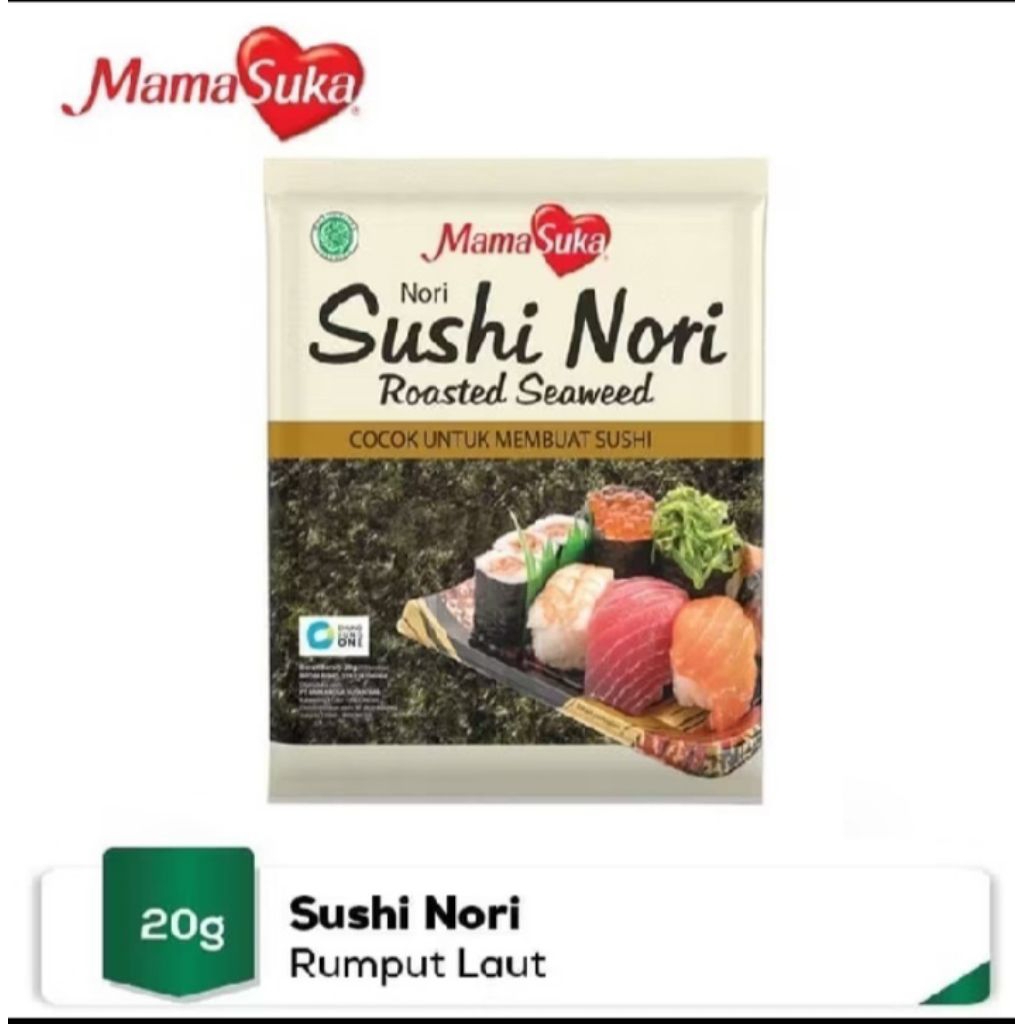 Jual MMSK-Sushi nori-20gr-rumput laut | Shopee Indonesia