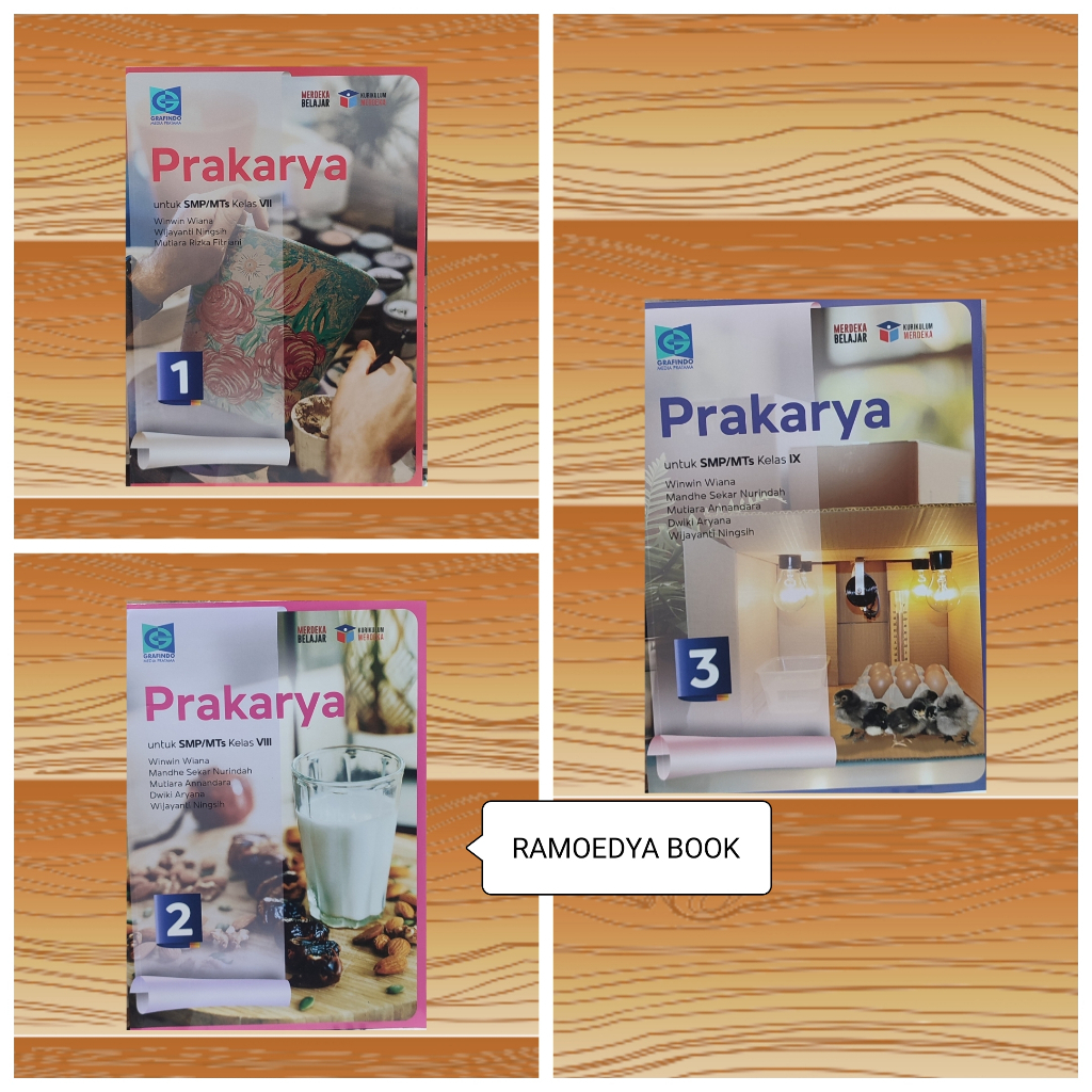 Jual Buku Prakarya SMP/MTs Kelas 7,8,9 Kurikulum Merdeka Grafindo | Shopee Indonesia