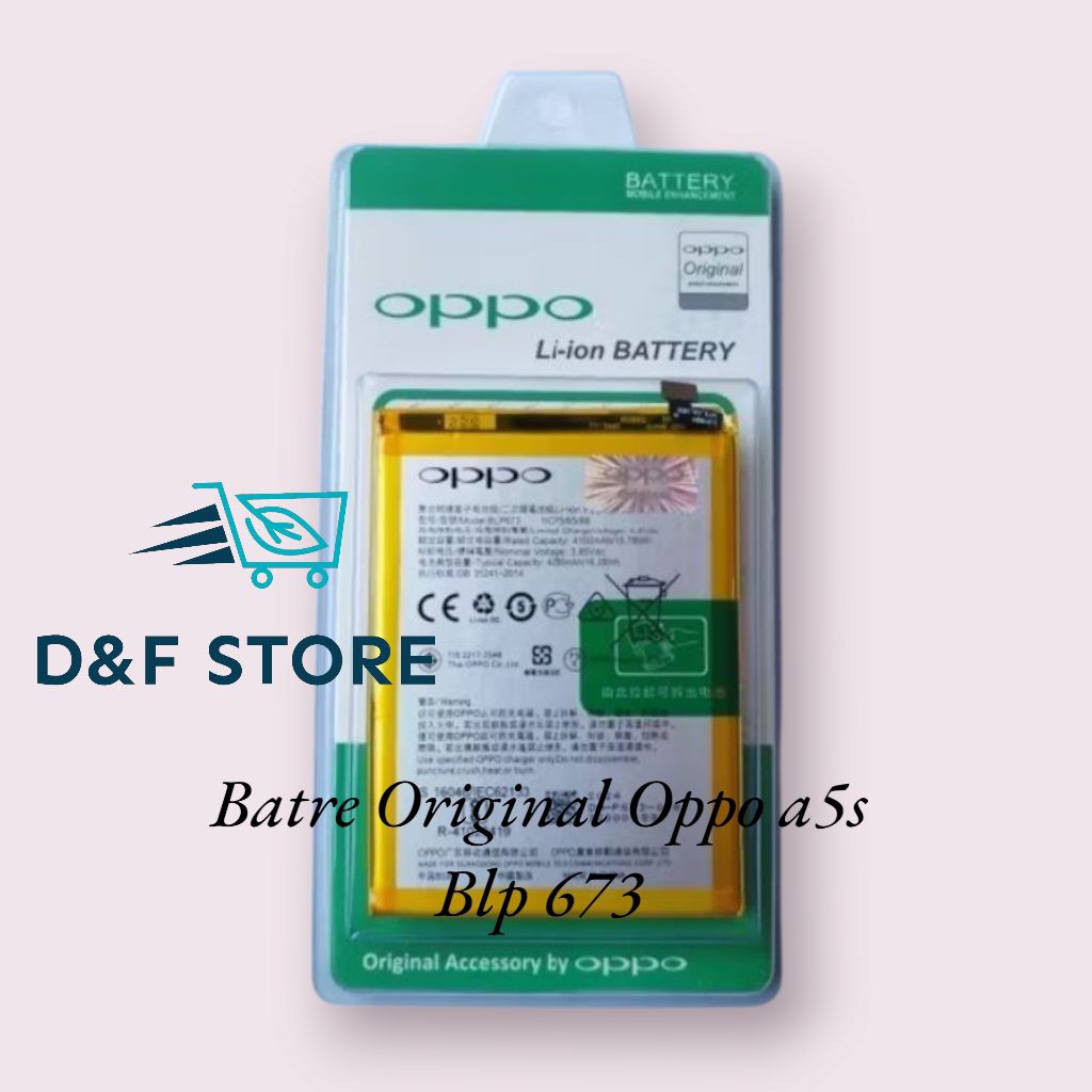 Jual Baterai batre Oppo a5s blp 673 Original | Shopee Indonesia