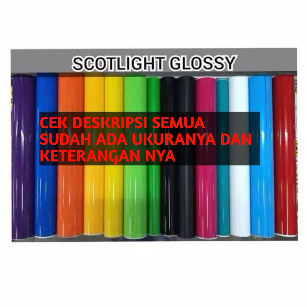 Jual Sticker motor skotlet bahan wraping high quality bahan maxdcal or ...