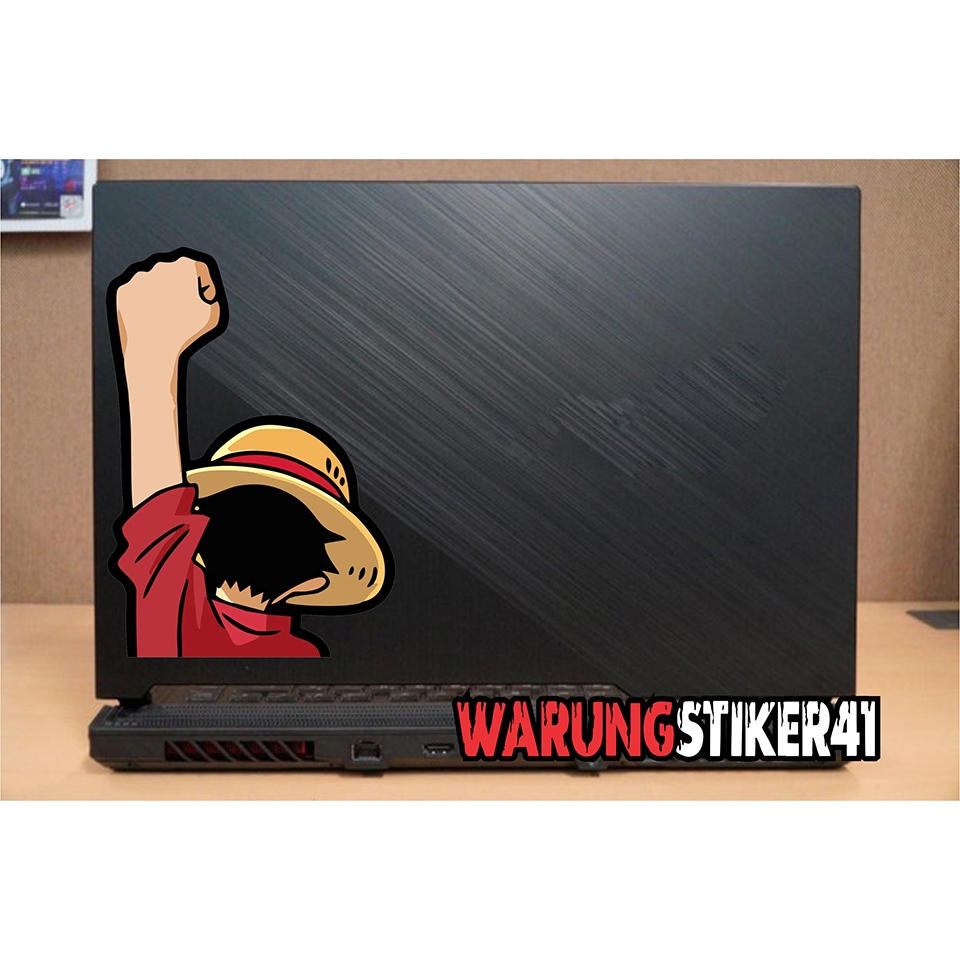 Jual stiker laptop luffy 9 sticker cutting custom one piece | Shopee ...