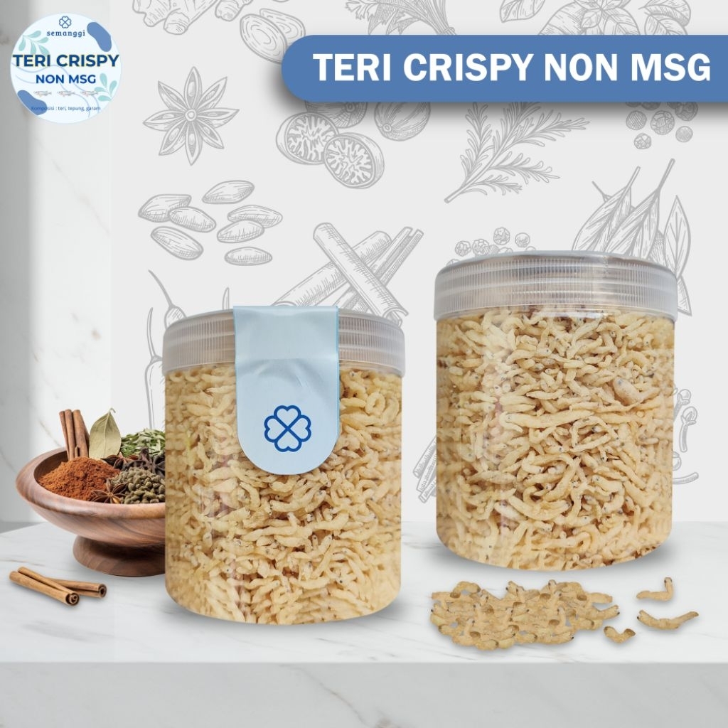 Jual TERI CRISPY NON MSG "Semanggi" | Shopee Indonesia