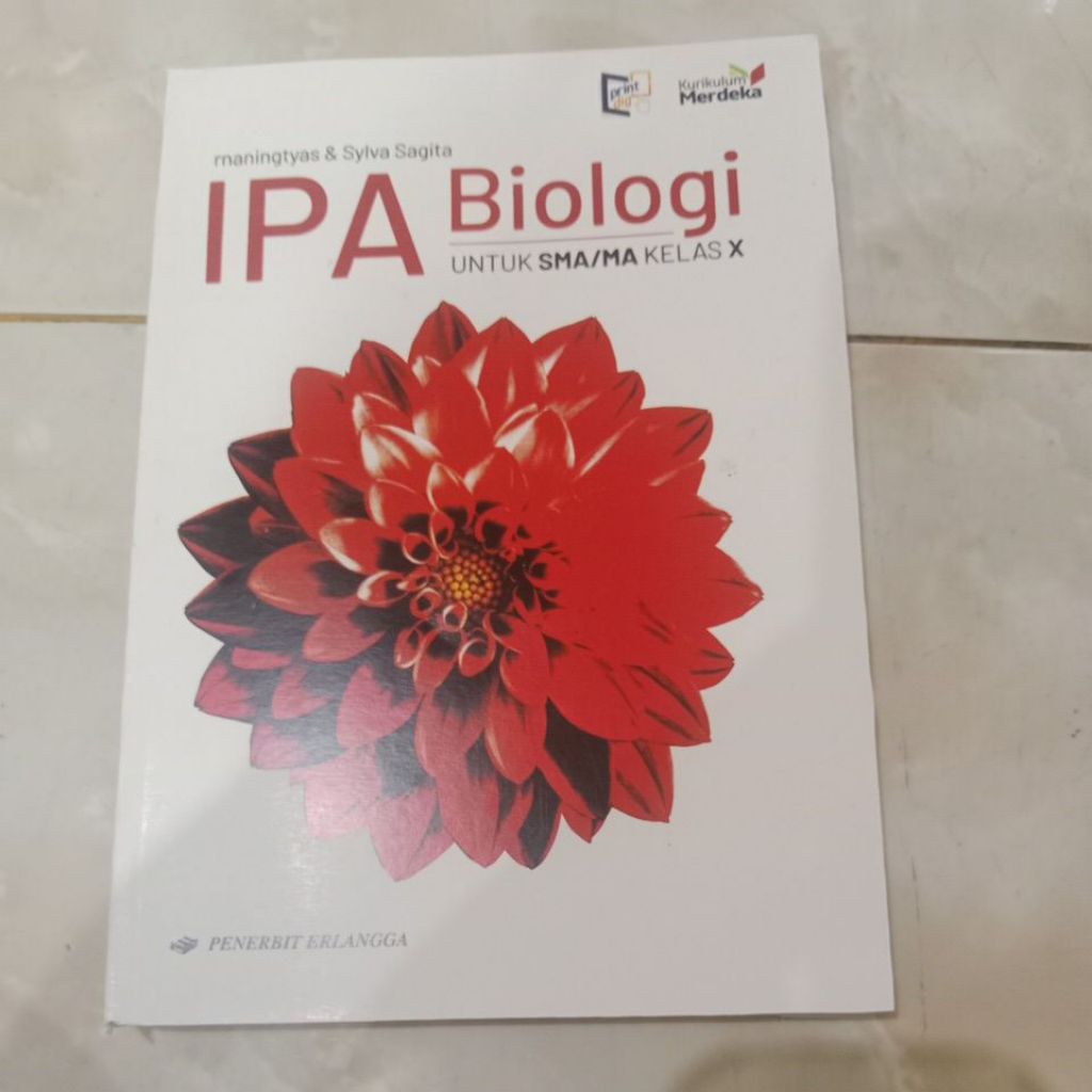 Jual IPA biologi kelas 1 SMA Erlangga kurikulum merdeka | Shopee Indonesia