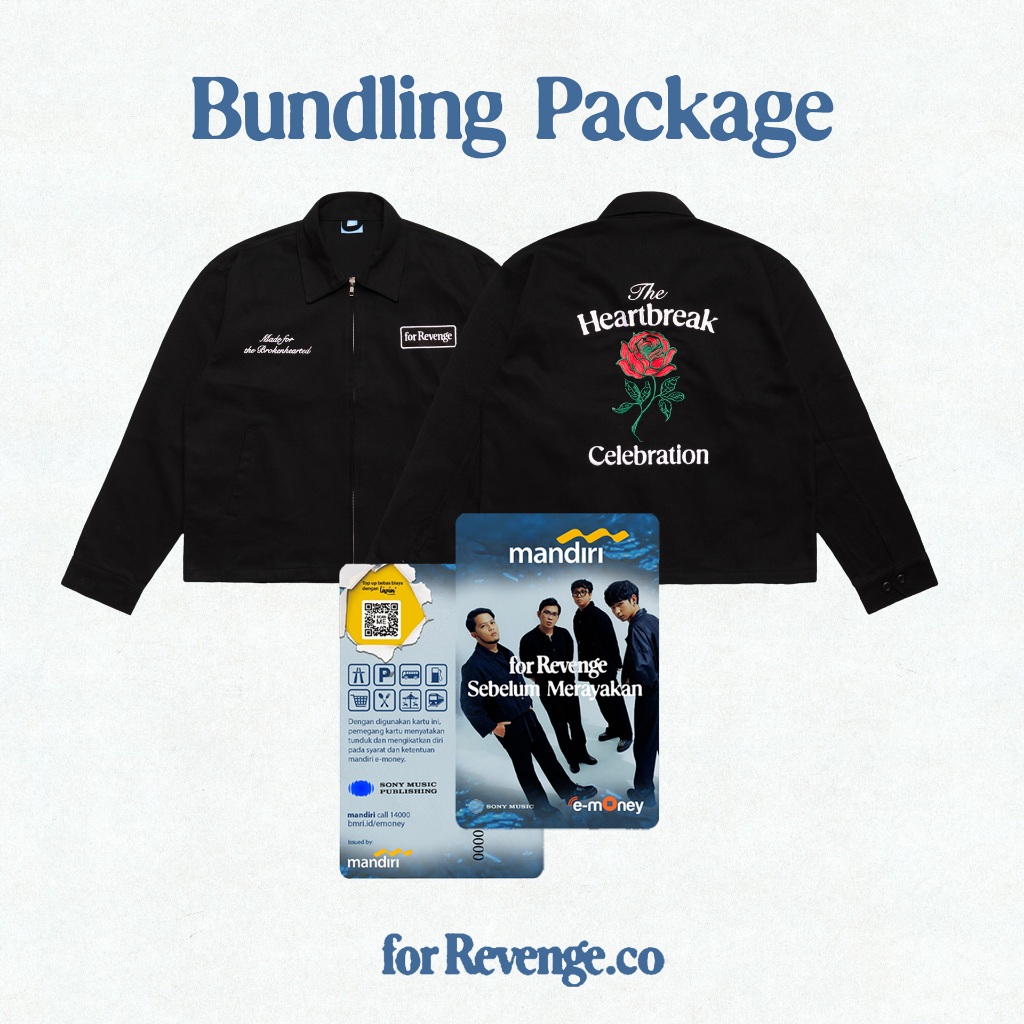 Jual for Revenge Bundling Work Jacket The Heartbreak + e-Money Sebelum ...