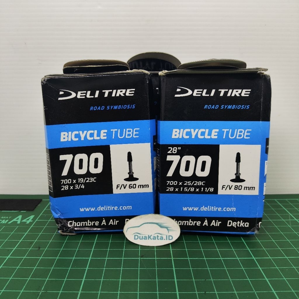 Jual Ban Dalam Sepeda Deli Tire 700 x 19/23c x25/28c Fixie Road Bike Sepeda Balap | Shopee Indonesia