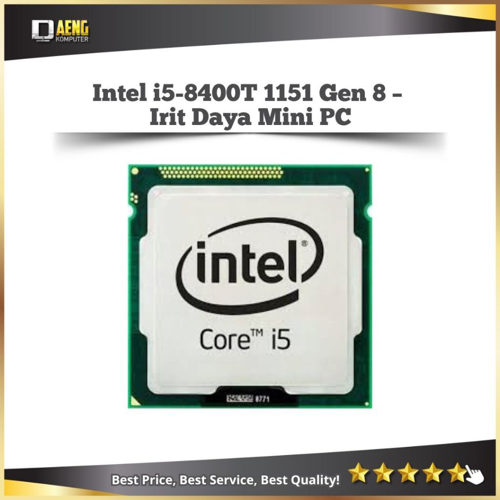 Jual Prosesor Intel Core i5 8400T Gen 8 socket 1151 original bergaransi ...