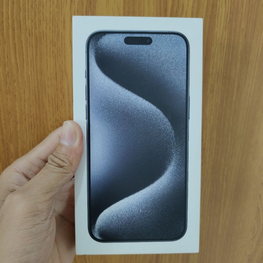 Jual Dus Box iPhone 15 PRO MAX 256GB Blue Titanium iBox Original ...