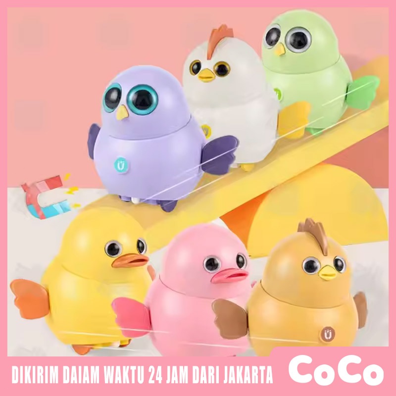 Jual Mainan Anak Duck Swing Squad Mainan Edukasi Bayi Ayam Mainan ...