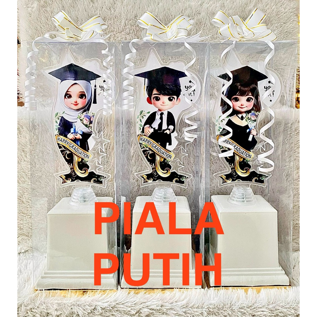 Jual PIALA WISUDA / trophy kelulusan / hampers kado haflah akhirussanah | Shopee Indonesia