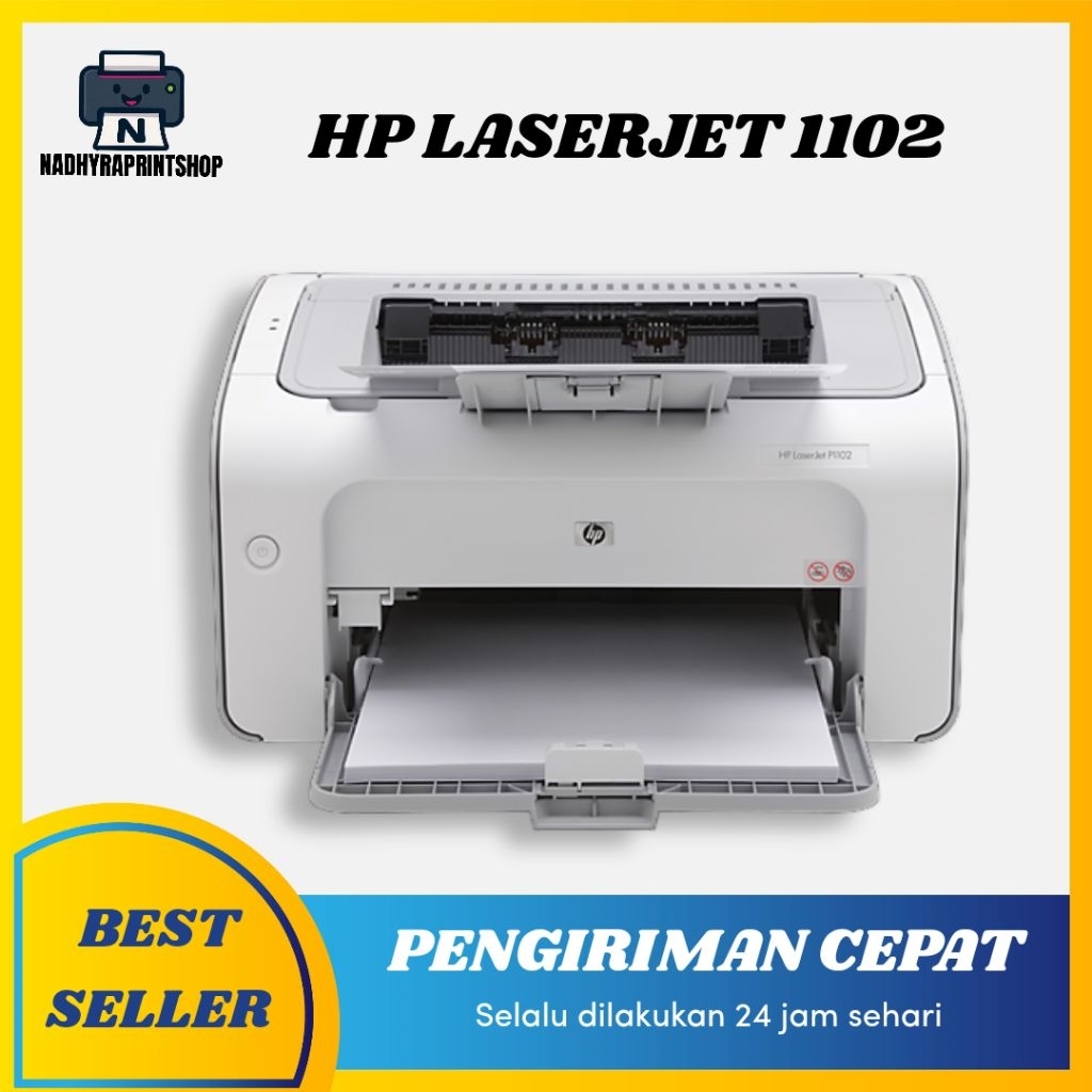 Jual Printer Hp LaserJet p1102 Printer monokrom Hitam Putih Cocok print ...