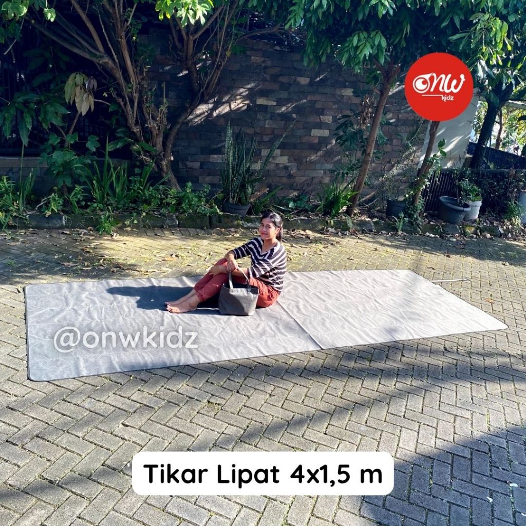 Jual Tikar Lipat Piknik 4x1,5m Karpet Jumbo Besar 400x150 cm Waterproof ...