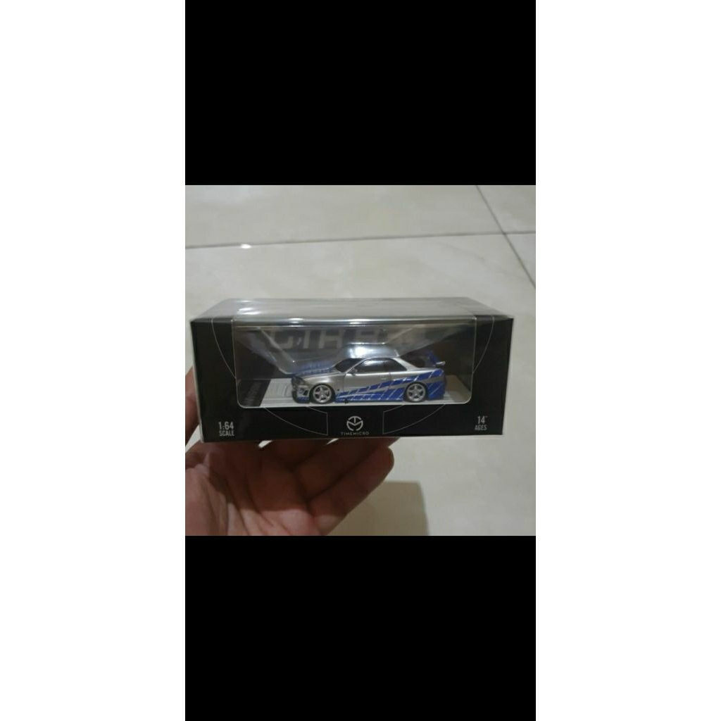 Jual Time Micro Nissan Skyline GTR R34 Fast & Furious | Shopee Indonesia