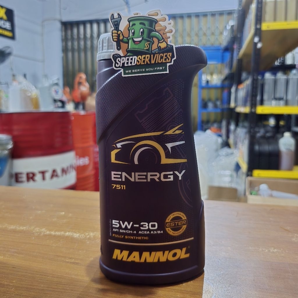 Jual MANNOL 7511 ENERGY 5W30 API SP 1 LITER | Shopee Indonesia