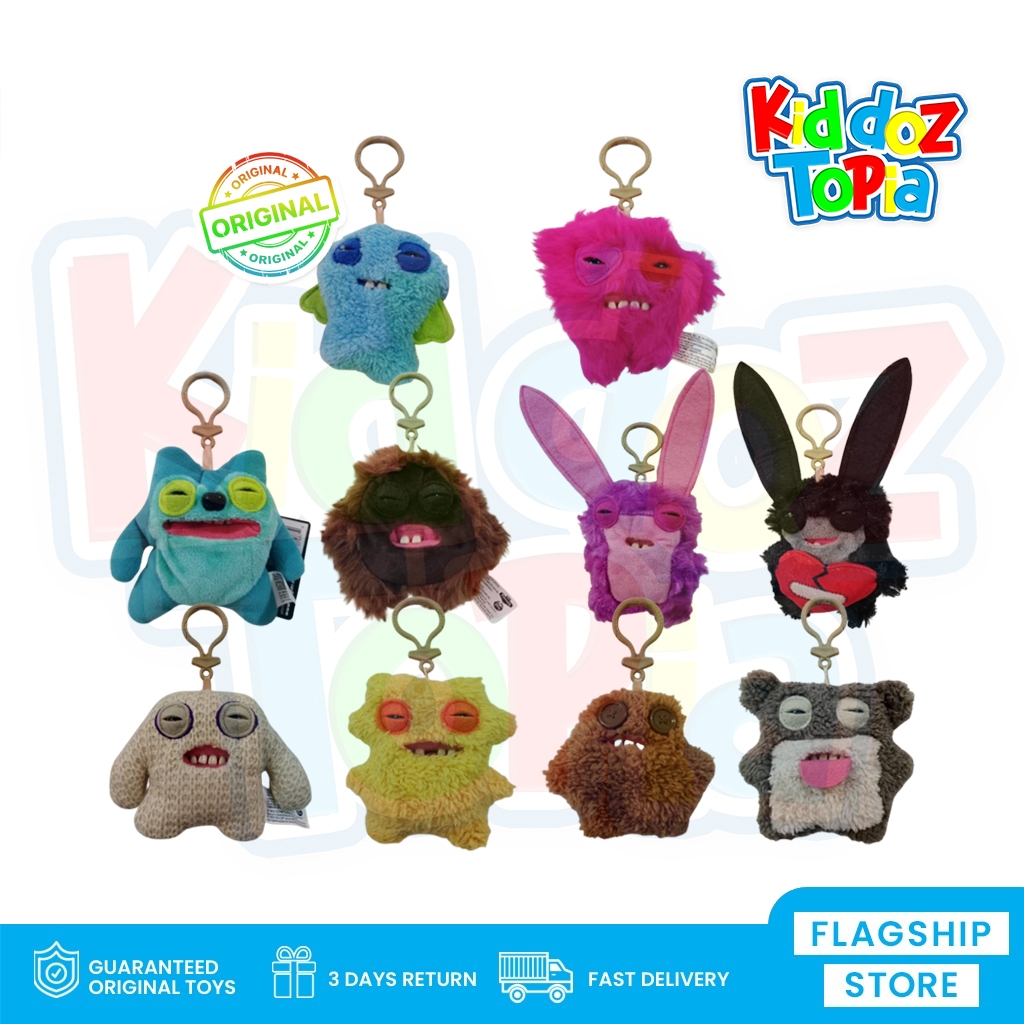 Jual Fuggler S5 Plush Clip On Keyrings 5 Inch BONEKA KEYCHAIN GANTUNGAN ...