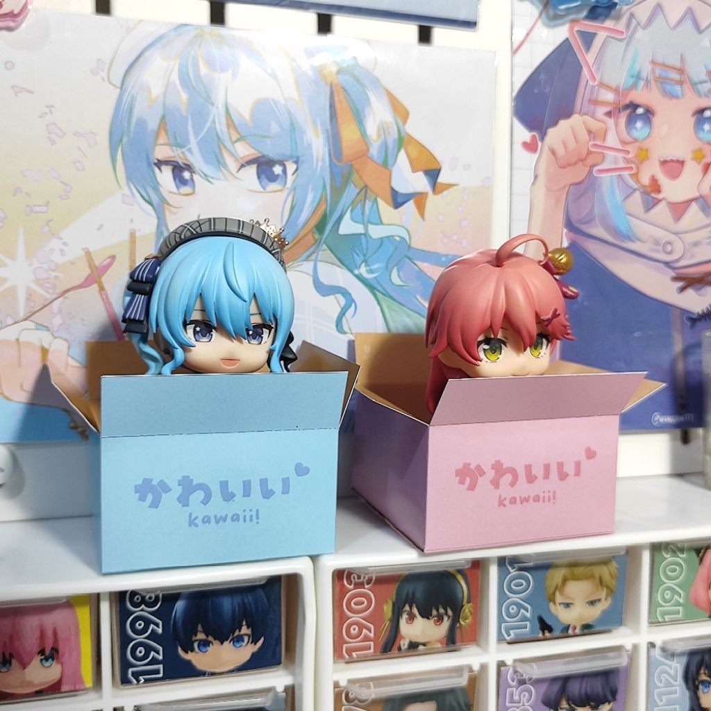Jual Mini Kawaii Display Paper Box (for Anime Merchandise, Figure, Toys ...
