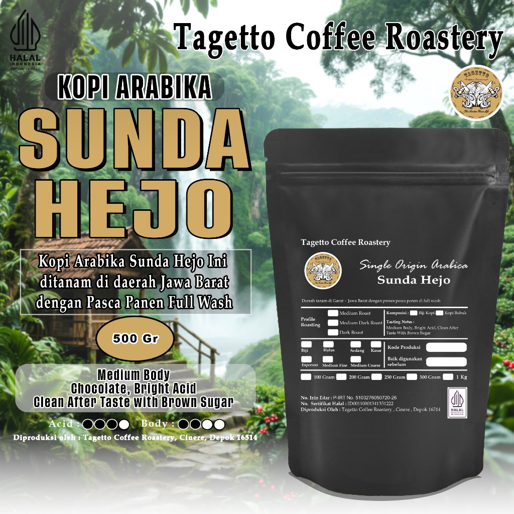 Jual BIJI KOPI ARABIKA SUNDA HEJO 500GR | PREANGER | ARABICA BEAN ...