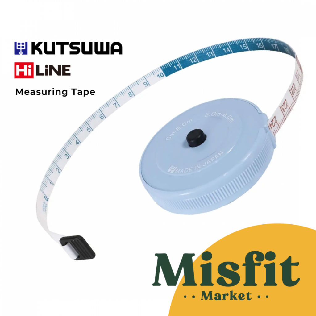 Jual Kutsuwa Long Measuring Tape 2m Meteran Gulung Bandan Baju Jahit Kain Mini Meteran Gulung ...
