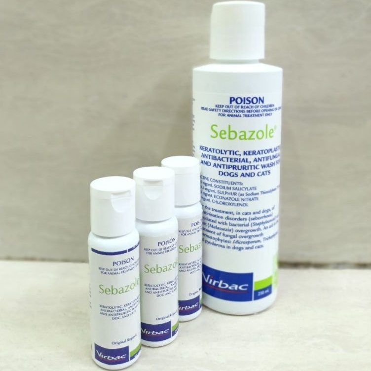 Jual KODE C25A SEBAZOLE KEMASAN 3ML Shampoo Premium JamurKutu ...