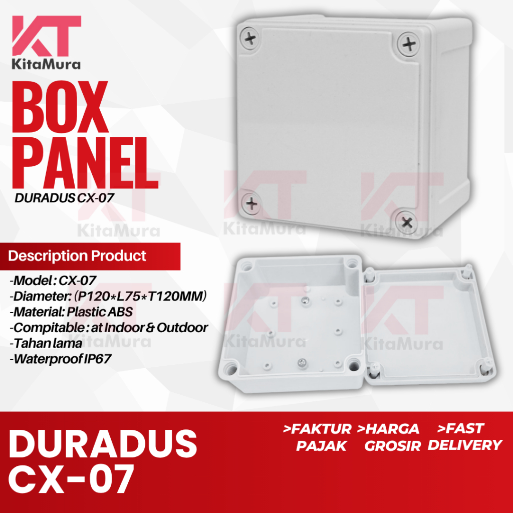 Jual KITA MURA-Duradus Junction Box Waterproof, Duradus Semua Ukuran ...