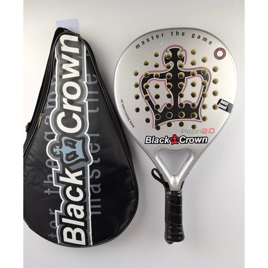 Jual BLACK CROWN Piton 2.0 Padel Racket/ Raket Padel Merk BLACK CROWN ...