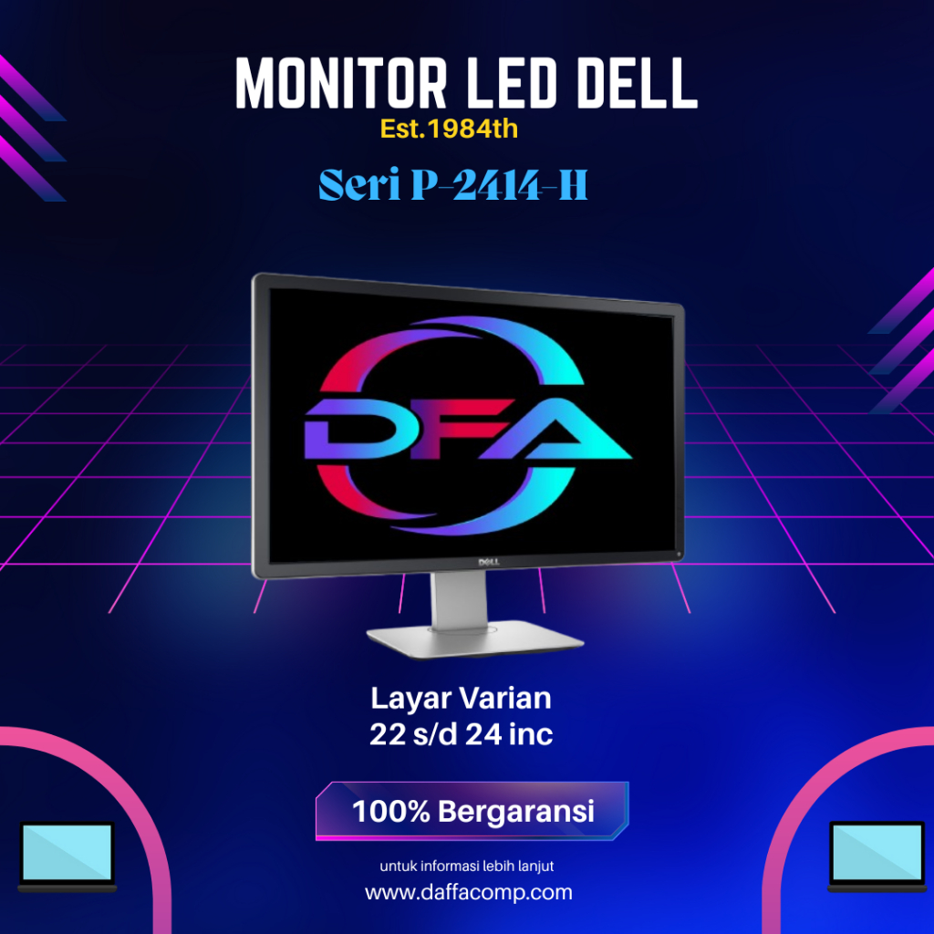 Jual Monitor LED DELL P2414H 24 INCH Mulus Like New Full HD - DELL/HP 22 - 24 INCH P2414 ...
