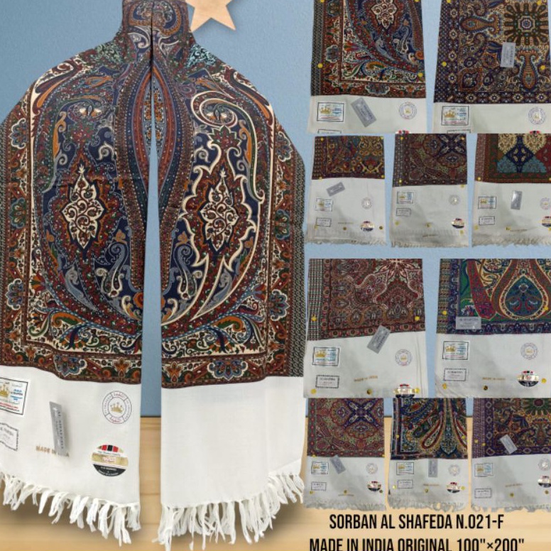 Jual KODE G64L AL ASAS Sorban Alshafeda print N21f original made in ...