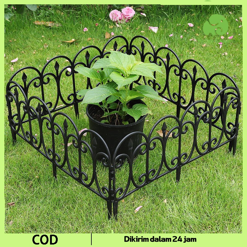 Jual Pagar Taman 60cm Pagar Plastik Pvc Diy Pagar Taman Dekorasi Dalam ...