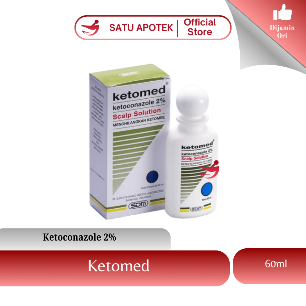 Jual Ketomed Scalp Solution - Anti Fungal Shampo Ketombe 60ml ...
