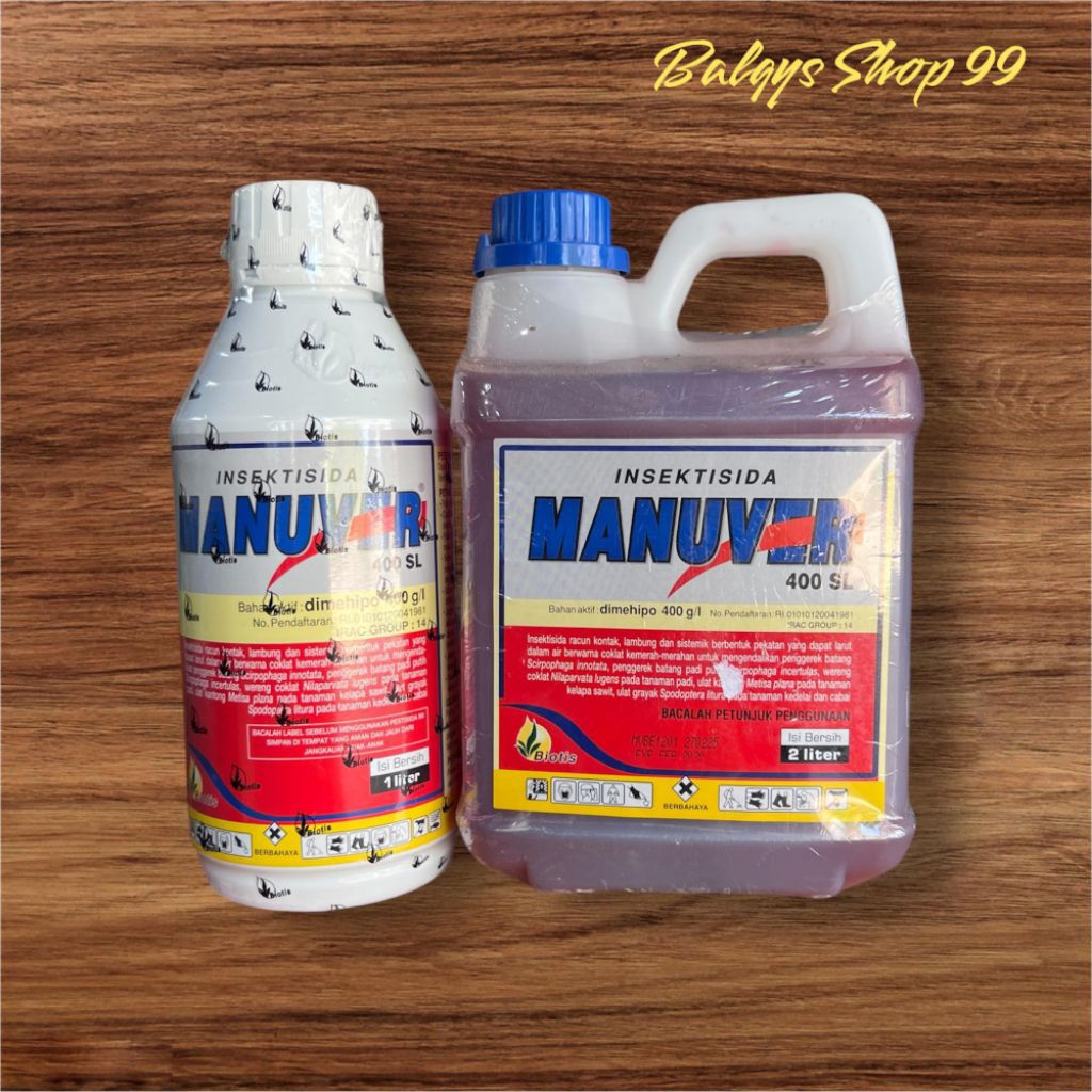 Jual MANUVER 400 SL Insektisida Sundep,Beluk dan Wereng | Shopee Indonesia