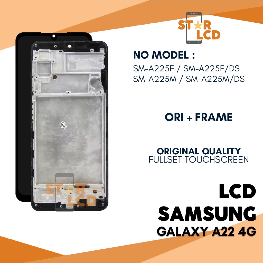 Jual Grosir LCD Samsung A22 4G (A225 / A225F) + Frame Fullset Touch ...
