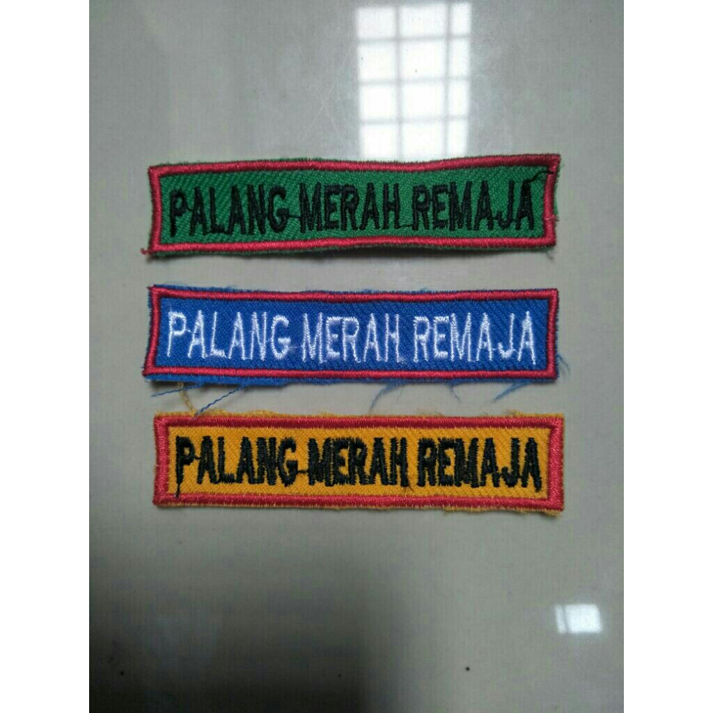 Jual Badge tulisan PMR/emblem PMR per 1pcs | Shopee Indonesia