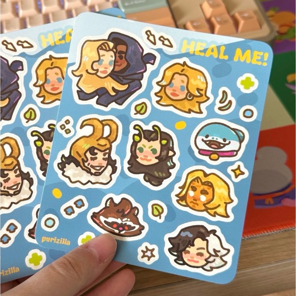 Jual Heal Me Sticker Sheet (Marvel Rivals) | Shopee Indonesia