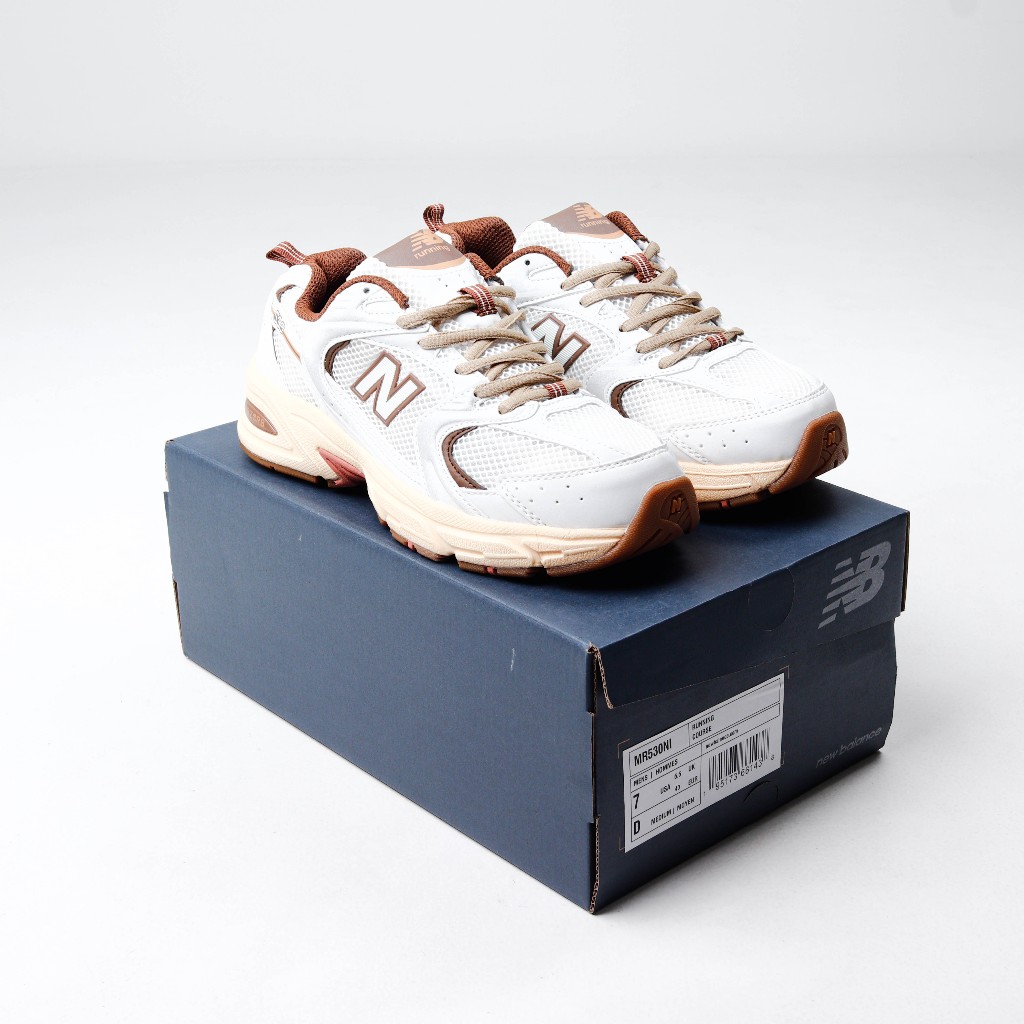 Jual New Balance MR530NI Off White Brown | Shopee Indonesia