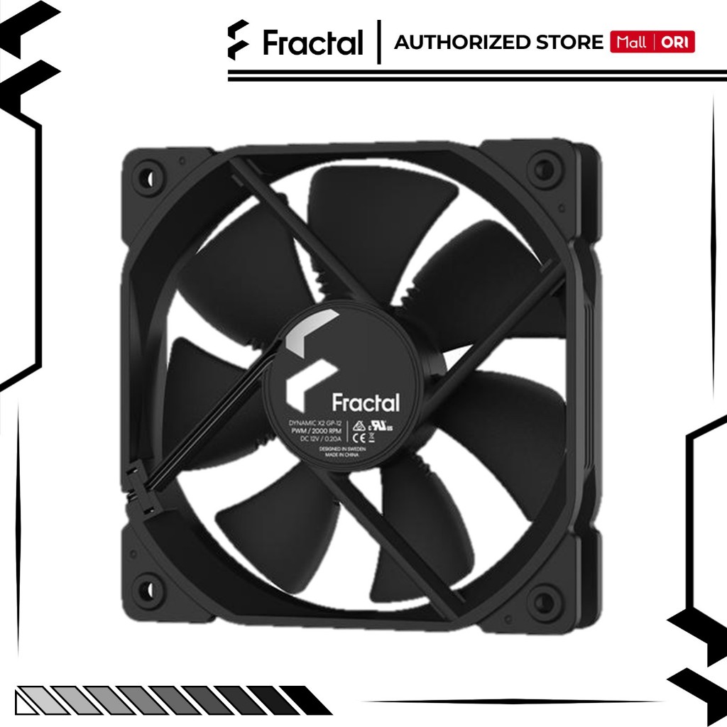 Jual FRACTAL DESIGN Fan Casing Dynamic X2 GP-12 Fan Case 120mm | Shopee ...