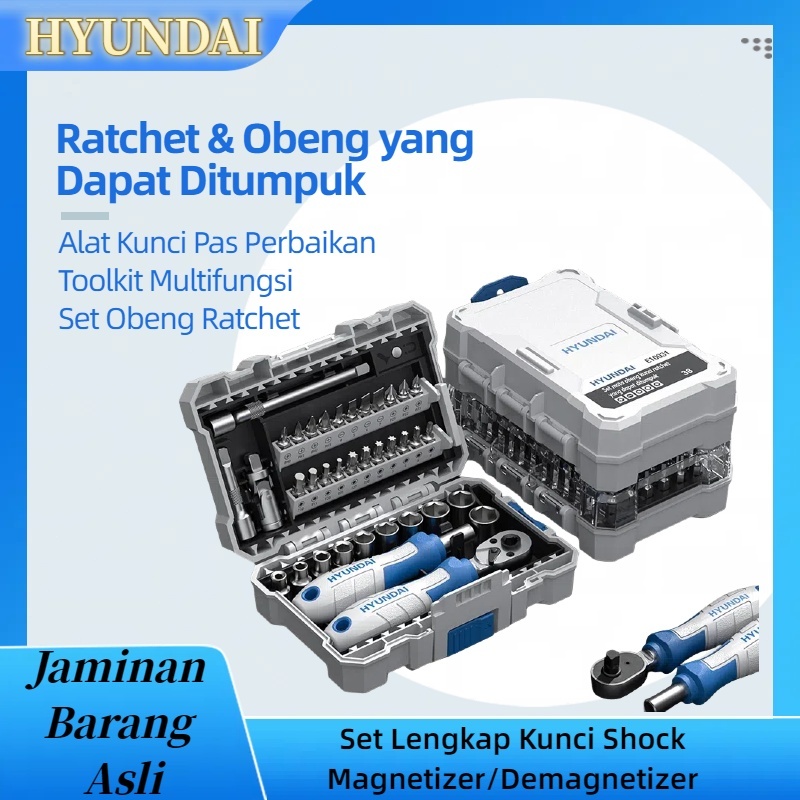 Jual ZPER Set Kunci Shock Obeng Socket Set 38 Pcs Perbaikan Mobil ...