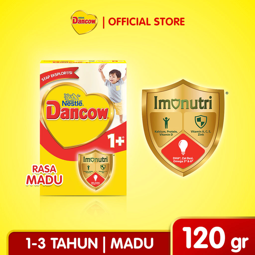 Jual Nestle Dancow 1+ Susu Pertumbuhan Anak Rasa Madu 1-3 Tahun Box ...