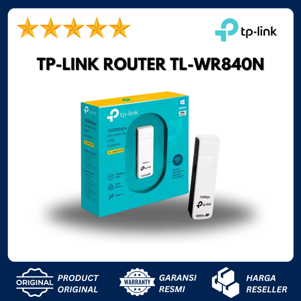 Jual TL-WN727N WIRELESS N USB WIFI ADAPTOR WIFI USB DONGLE - ORIGINAL ...