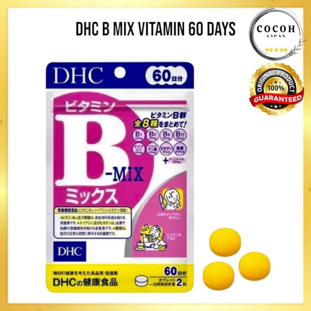 Jual DHC Vit B - Mix 60 Days 100% Original Japan | Shopee Indonesia