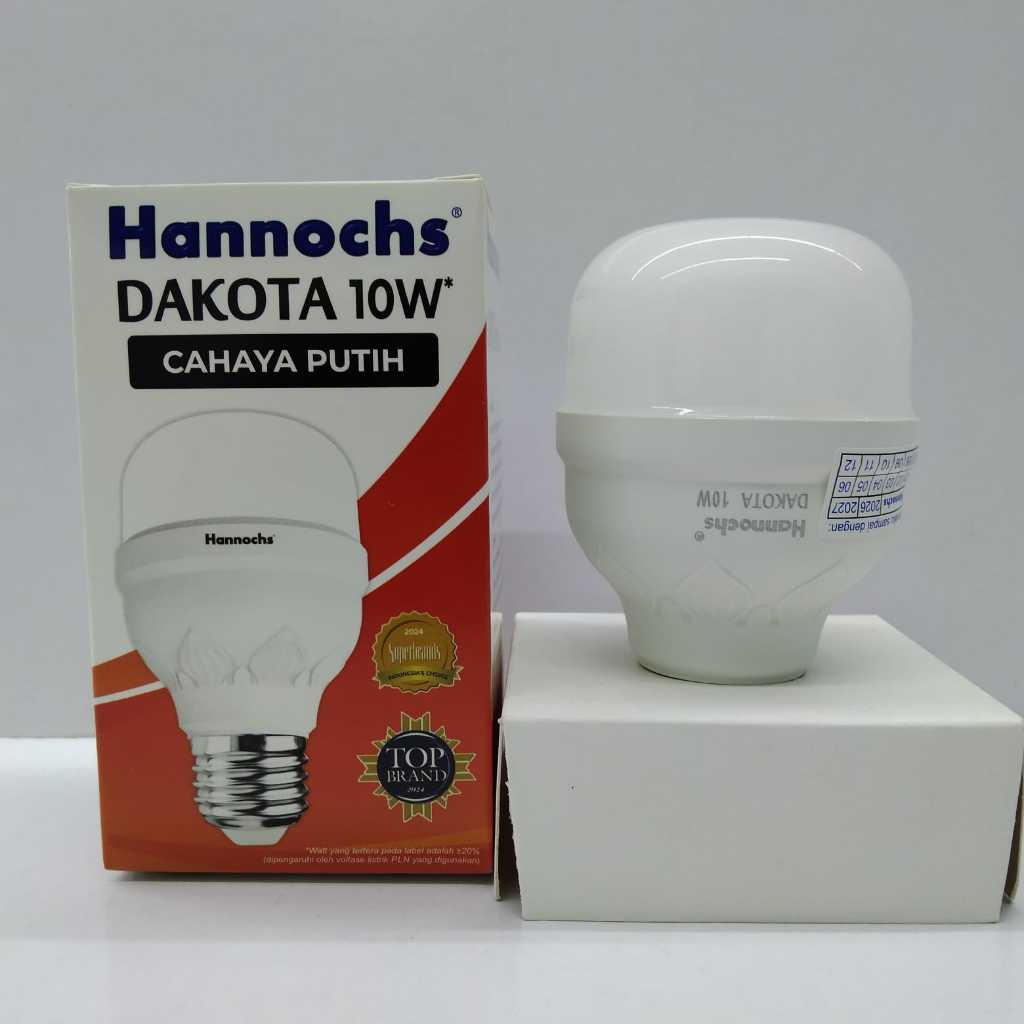 Jual Hannochs Dakota Bohlam Bola Lampu Led 10 Watt Cahaya Putih Terang | Shopee Indonesia