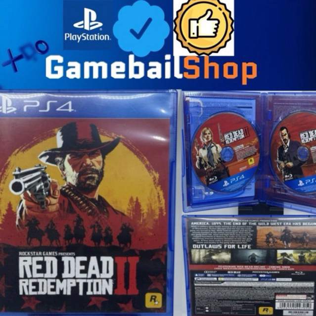 Jual PS4 Game - Red Dead Redemption RDR 2 ( Reg 3 Asia / All / 2 ...