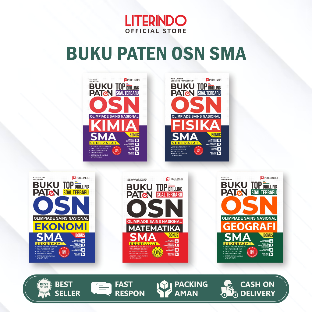 Jual BUKU PATEN SOAL HOTS OSN (Olimpiade Sains Nasional) SMA/MA | Shopee Indonesia