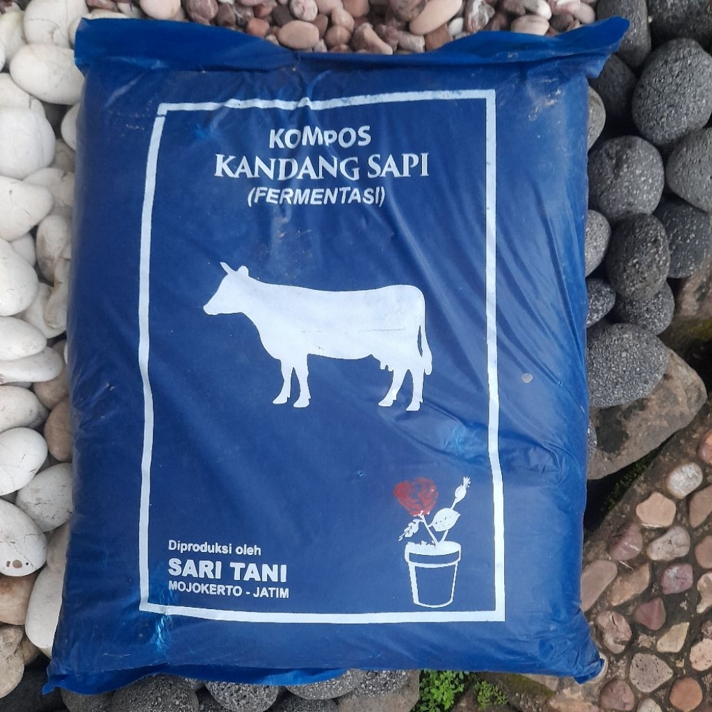 Jual Pupuk kompos sari tani/ pupuk kandang/ kohe sapi fermentasi halus ...