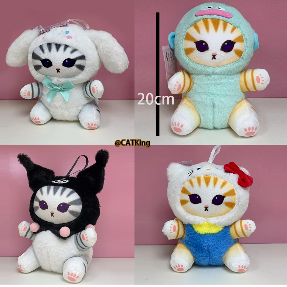 Jual ⭐CATKing⭐Mofusand Boneka Mainan Mewah Kucing Hiu Boneka Mewah ...