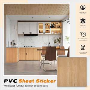 Jual PVC Sheet Sticker / PVC pelapis meja furniture / sticker decosheet ...
