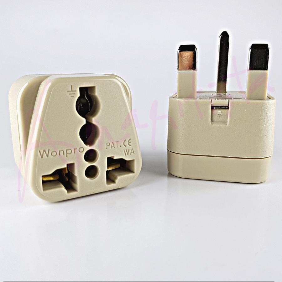 Jual Steker / Colokan Sambungan kaki 3 AC Wonpro Wadah Universal ...