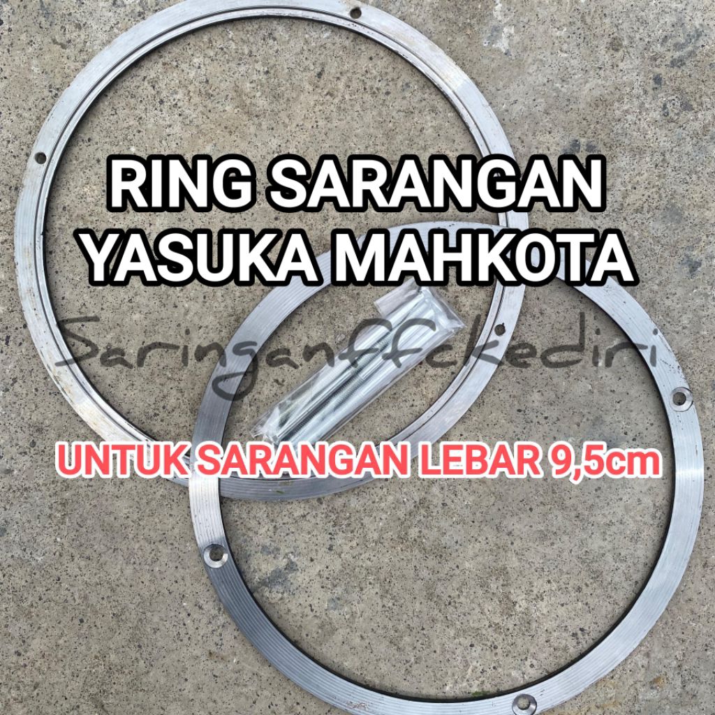 Jual ring sarangan lebar 9,5cm selep mahkota kd yasuka dengan saringan ...